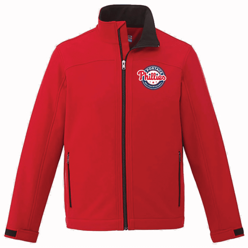 7260 - Balmy - Softshell Jacket - Red - The Screen Door