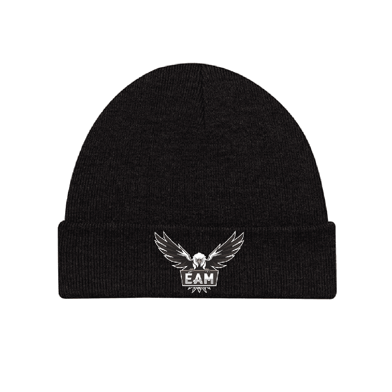 0530M Acrylic Roll Toque - Black - The Screen Door